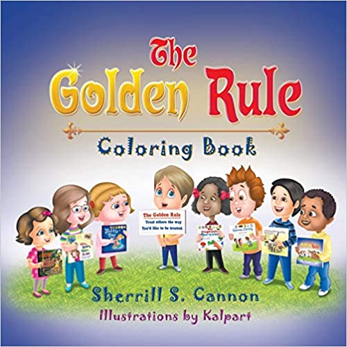 Feathered Quill Book Review: The Golden Rule Coloring Book