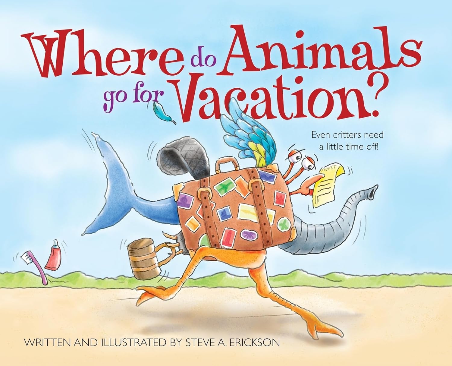 Feathered Quill Book Review of Where Do Animals Go For Vacation?